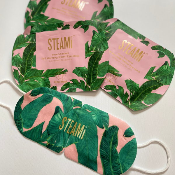 Steami Rose-Infused Self-Warming Eye Mask (set of 2) – Love Goodly